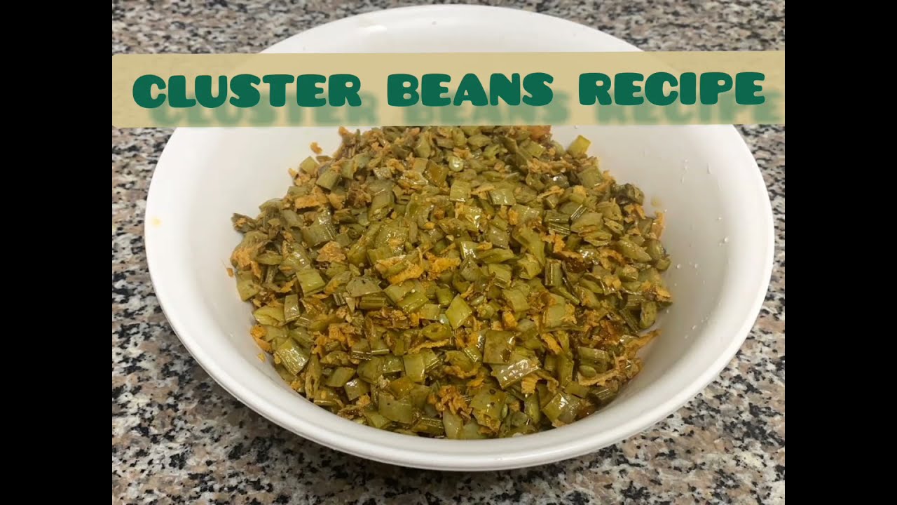 Cluster Beans Recipe/Guar Recipe/ kothamara Thoran കൊത്തമര തോരൻ - YouTube
