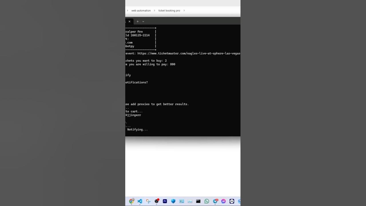 Ticketmaster Bot for Professionals | Presell Tickets | Resell Tickets | Queue Bypass | Auto ...