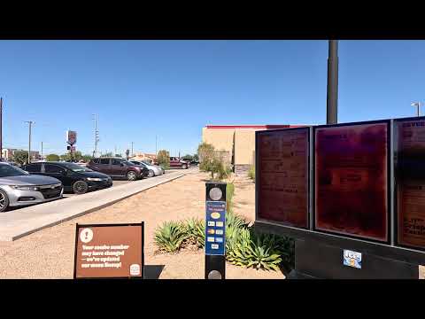$5 Burger King Drive Thru, Bacon Cheeseburger & Fries, 16th St, Yuma, Arizona, 6 November 2025, GFH
