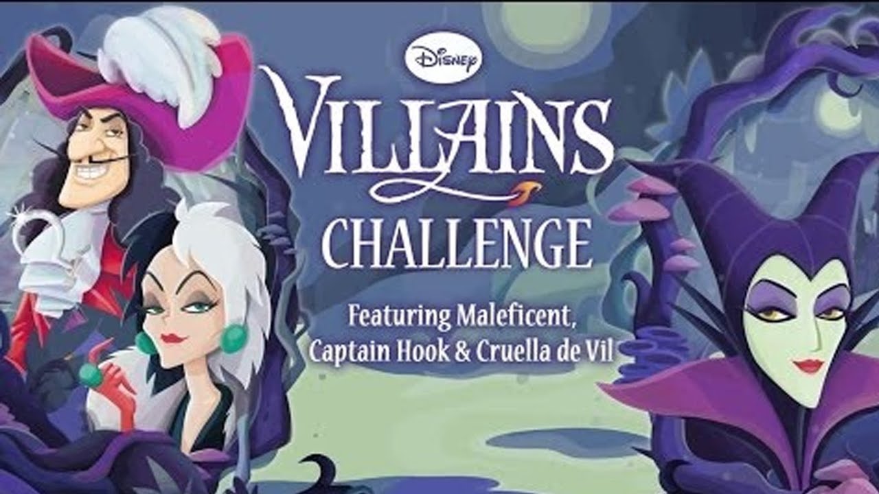 Disney Villains Chalenge Cruella de Vil iPad Game For Kids Chalenge ...