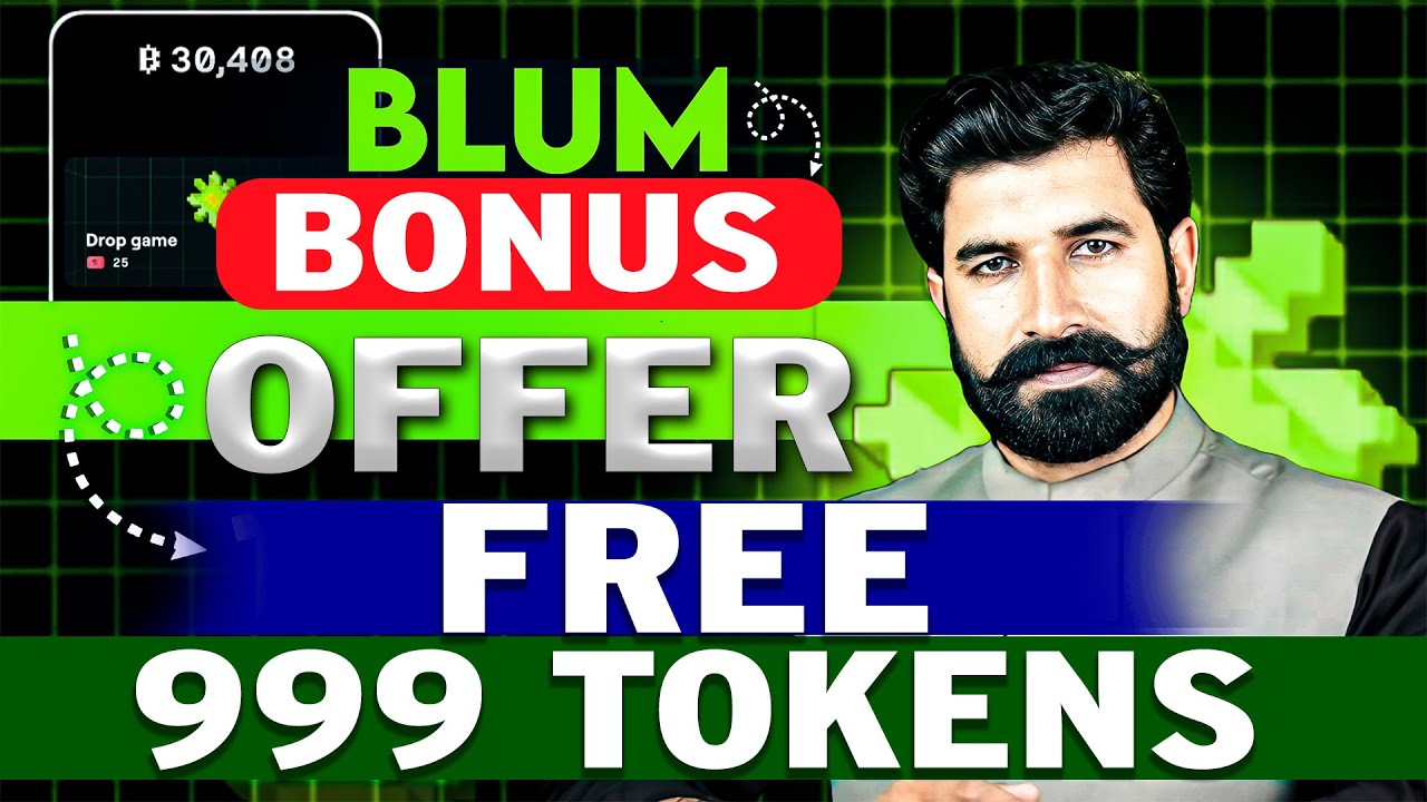 Blum Bonus Offer Get Free 999 Tokens | Bum Airdrop News | Blum Withdraw News | Blum Token ...