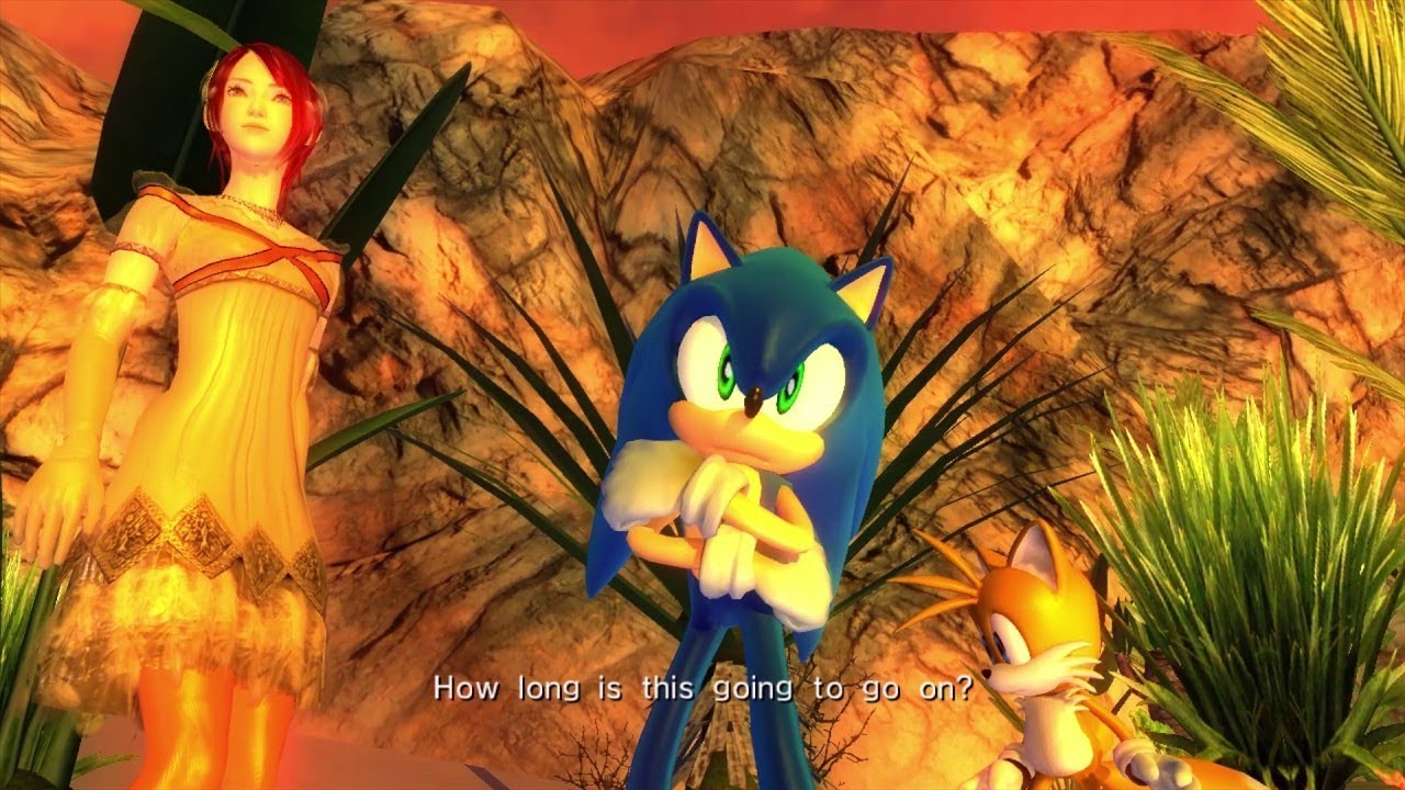 Sonic The hedgehog (2006) Walkthrough #3 Sonic Story Dusty Desert - YouTube