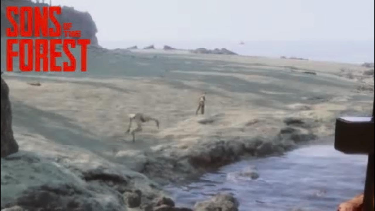 Demon Chase On The Beach-Sons Of The Forest - YouTube