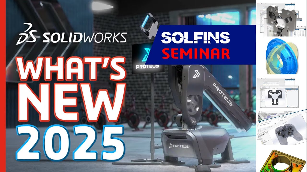 SolidWorks 2025 NOVITETI - Solfins seminar - YouTube