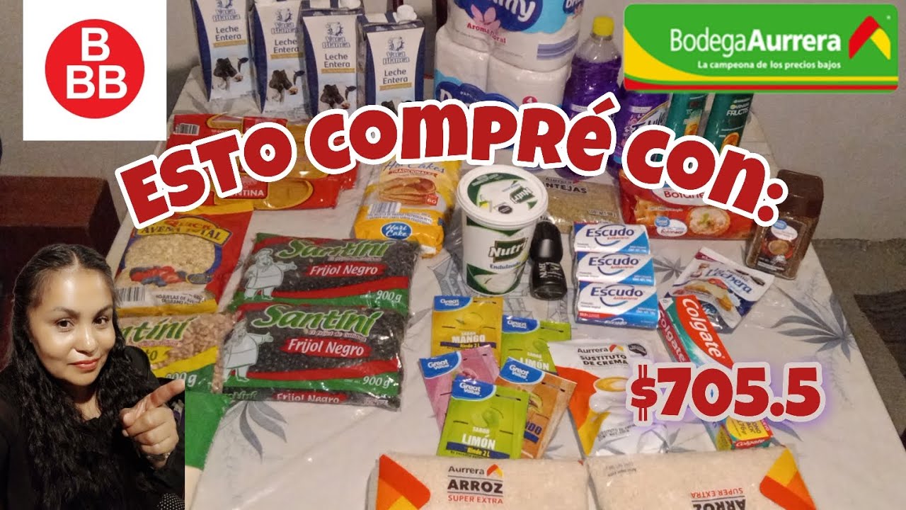 compras realizadas en aurrera y tiendas 3b🛒/compras económicas con poco ...