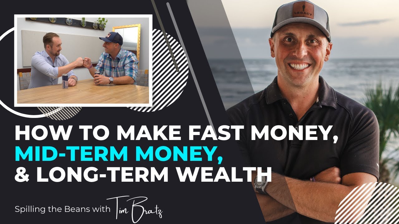 How To Make Fast Money, Mid-Term Money, & Long-Term Wealth (ft.Brandon Bartley) | Spilling the ...
