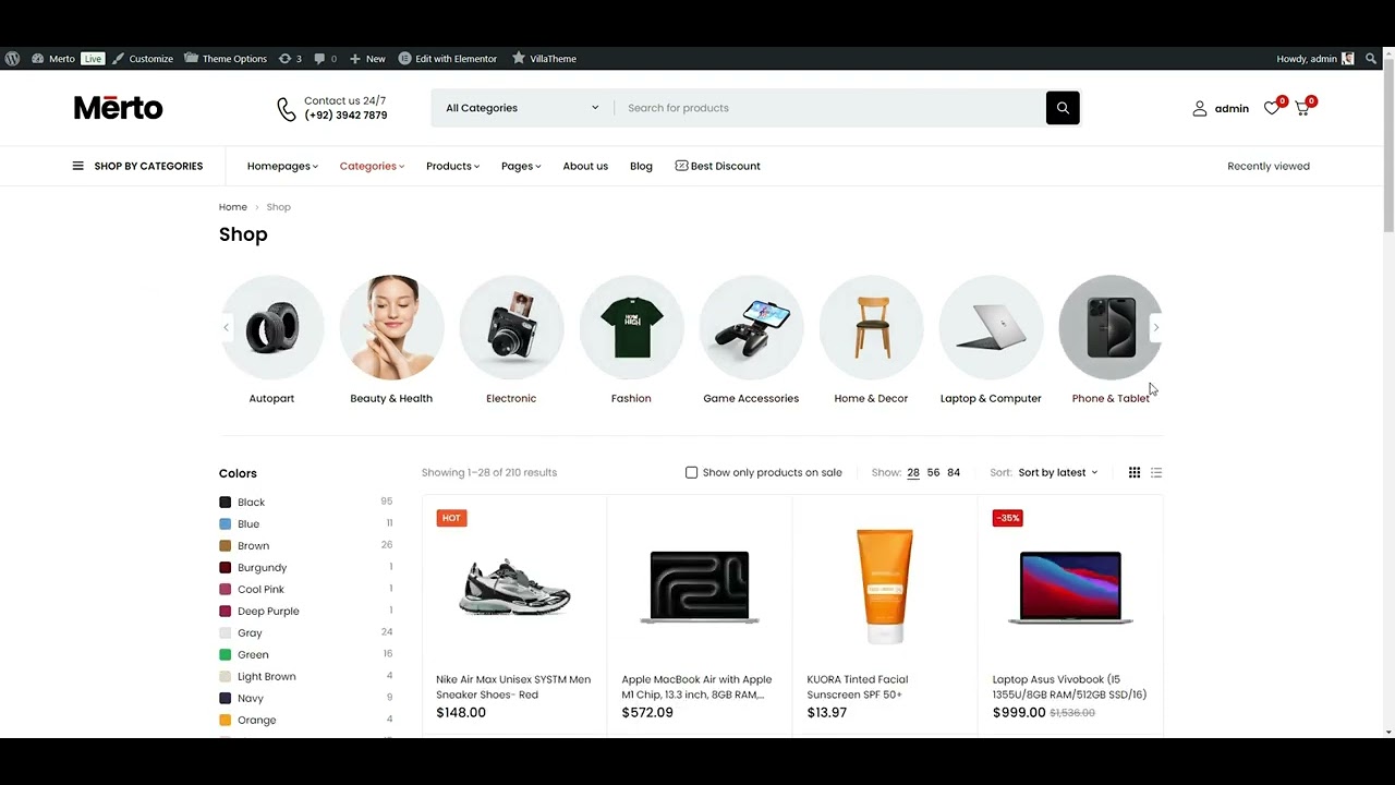 Merto - Shop Layout - YouTube