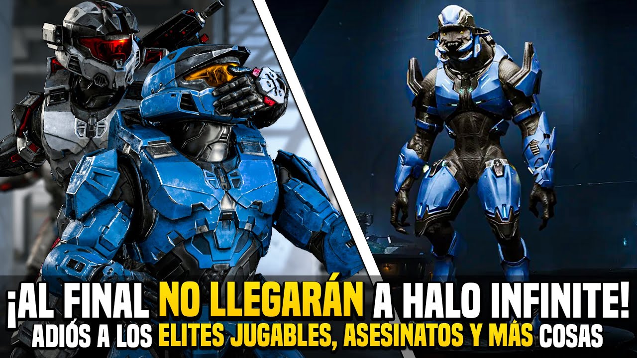 ¡LOS ELITES JUGABLES EN HALO INFINITE! - CROSS CORE Y CONTENIDO ...