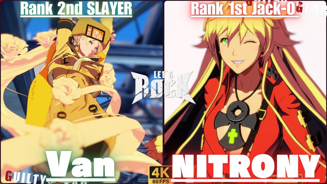 GGST Rank 2nd Millia / ミリア [ Van ] vs Rank 1st Jack-O' /ジャックオー ...