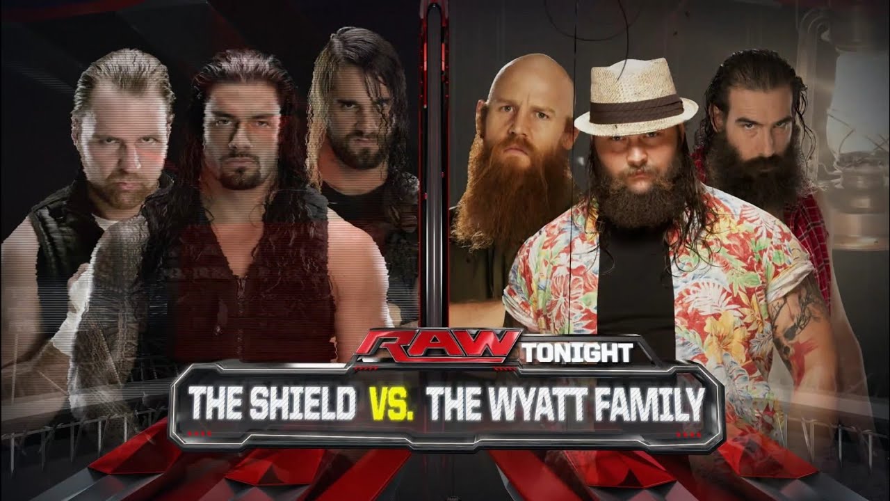 Wwe Wyatt Family Vs The Shield