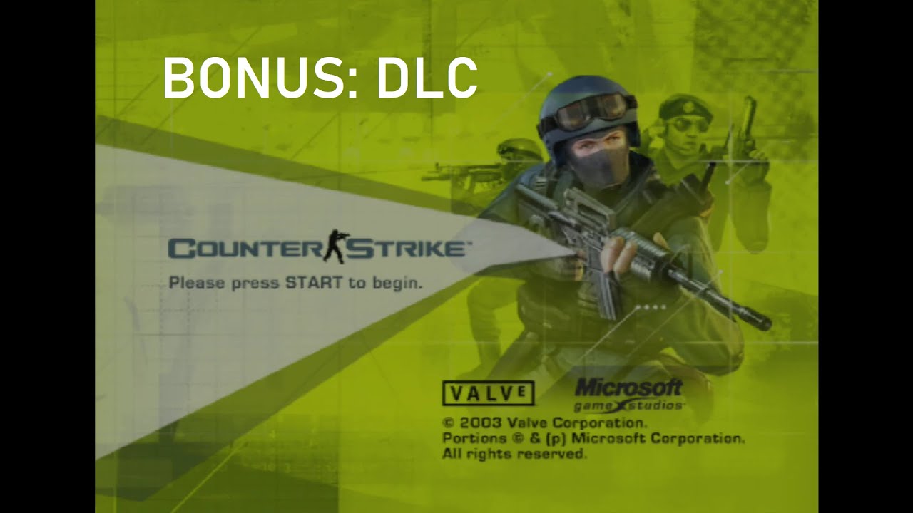 Xbox Longplay [079] Counter-Strike (US) - Bonus DLC - YouTube