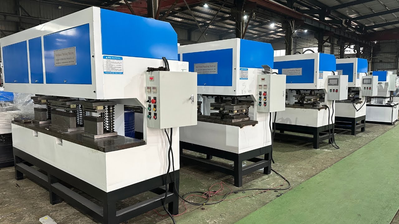 Metal Door Hinge Holes Punching Machine, Steel Door Punching Machine ...