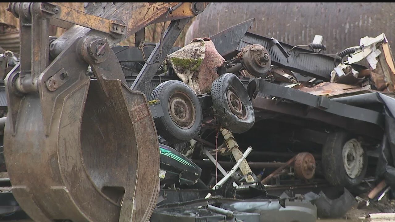 Holiday scrap metal drive benefits local charity - YouTube