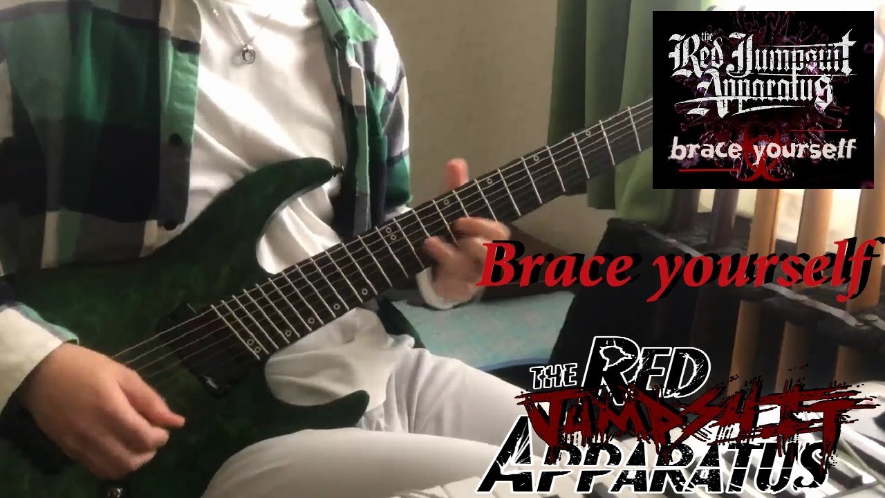 TAB譜あり Brace Yourself / The Red Jumpsuit Apparatus ギター弾いてみた Guitar ...