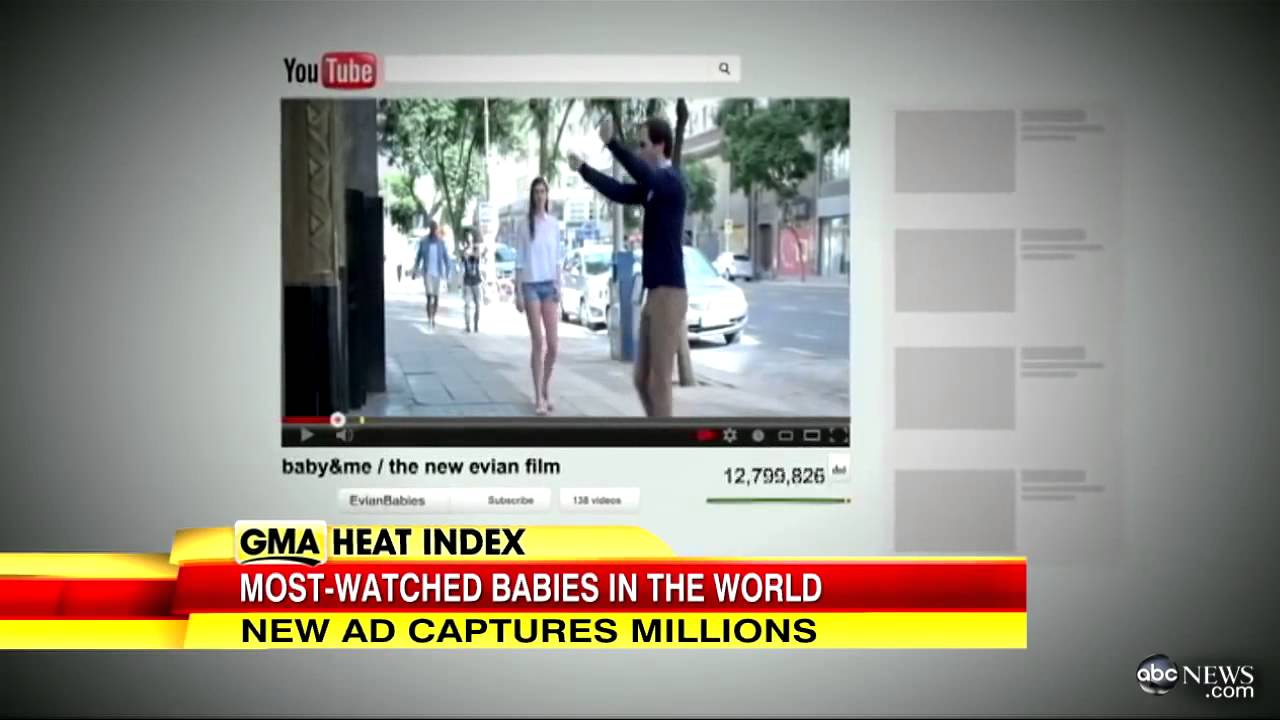 Evian Baby Dance Commercial Goes Viral, Company Strikes Web Gold Again ...