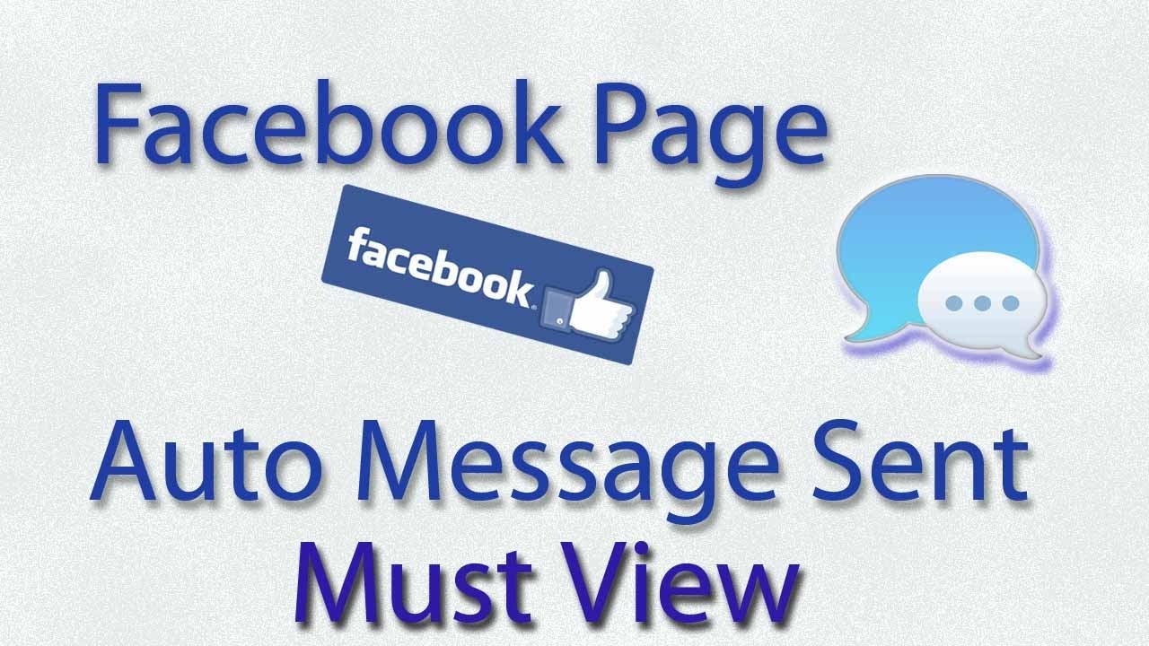 how to enable facebook page auto messenger push notifications - YouTube