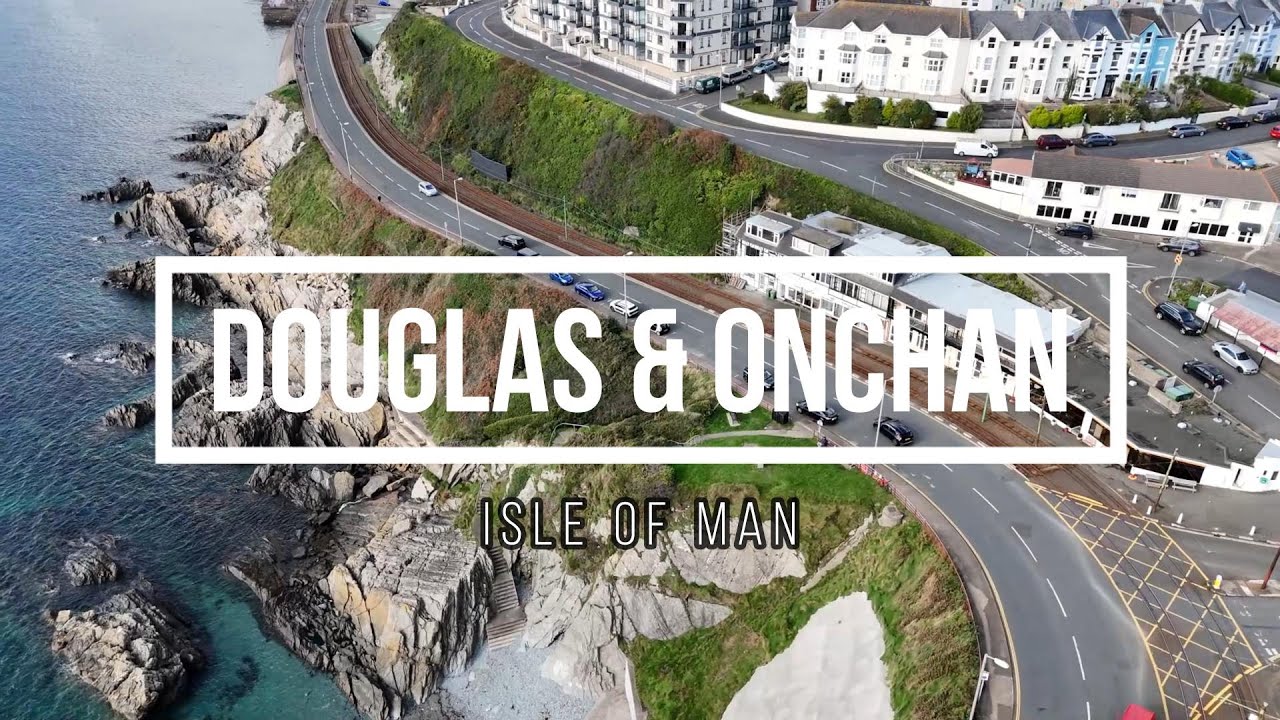 Isle of Man 4k Drone footage (Douglas & Onchan) - YouTube