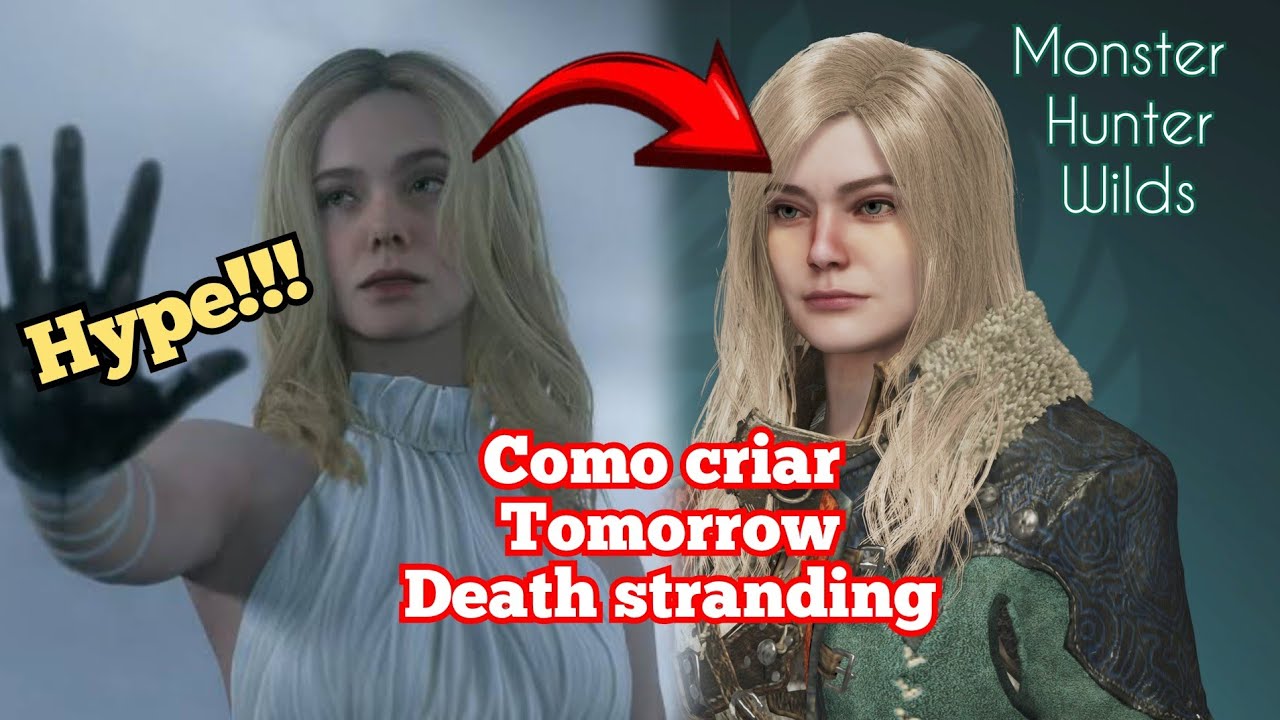 Tomorrow - Death Stranding | Monster Hunter Wilds - Criação de ...
