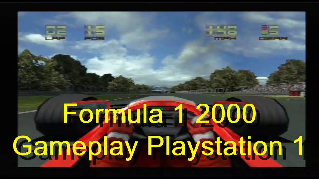 Formula 1 2000 Gameplay Playstation 1 - YouTube