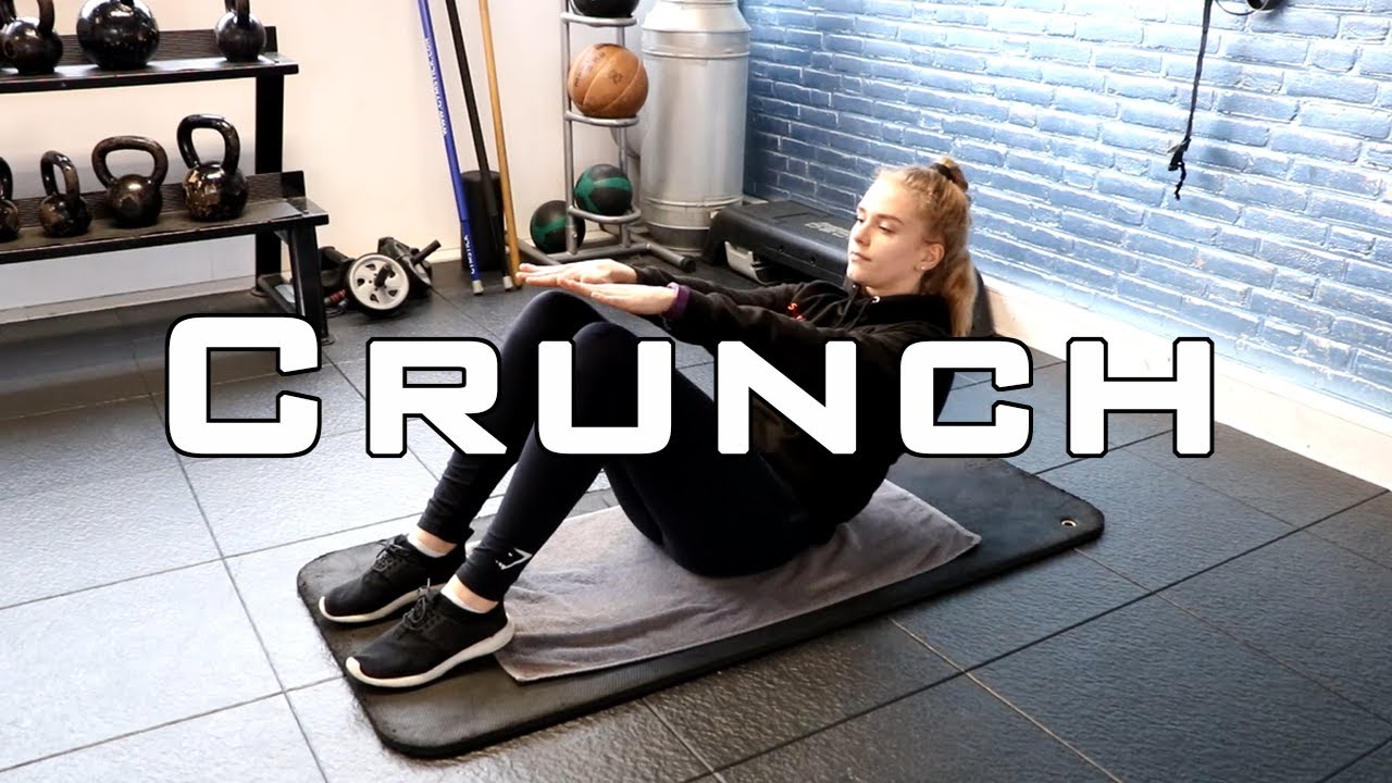 Crunch - ACLO fitness - YouTube
