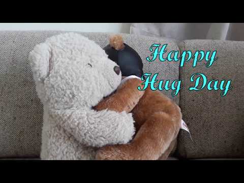 Happy Hug Day | Hug Day Status | Hug Day Whatsapp Status Video | Cute Teddy Hug