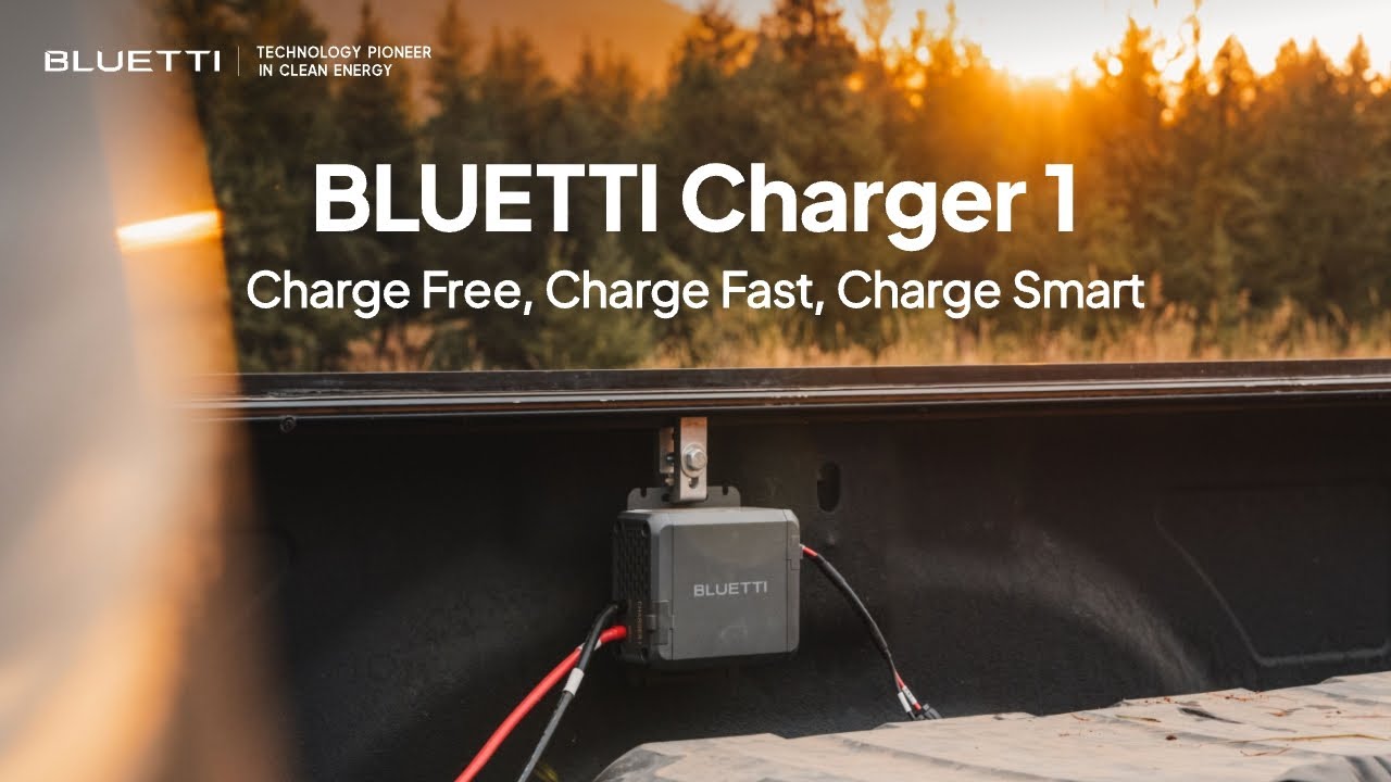 BLUETTI Charger 1 | Charge Free, Charge Fast, Charge Smart | 560W ...