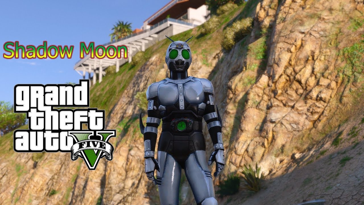 GTA 5 | EP.46 Shadow Moon ตัวร้ายจาก Kamen Rider Black RX - YouTube
