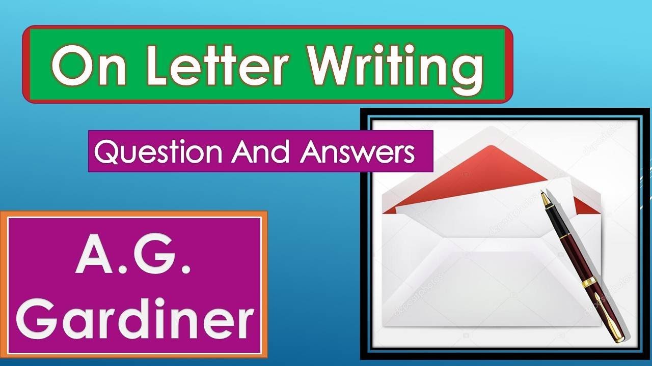 On Letter Writing Question And Answers YouTube on-letter-writing-question-and-answers-youtube