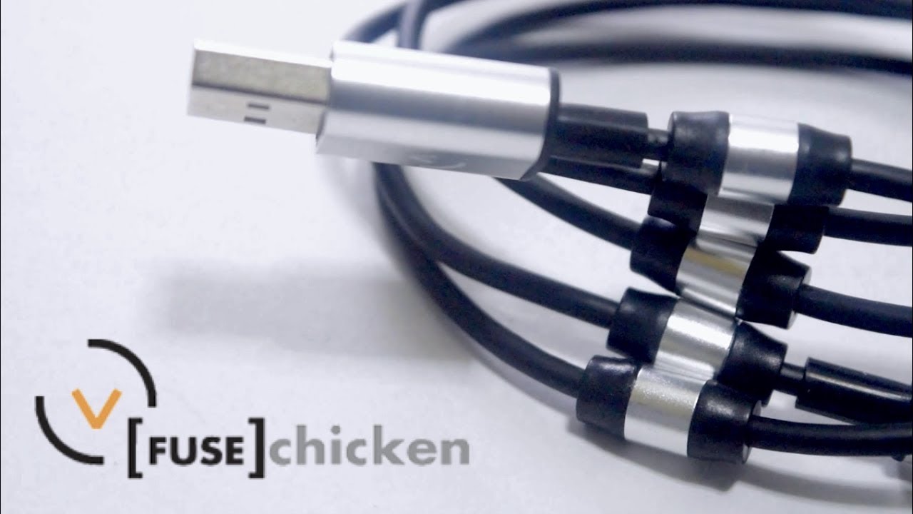 Solution for Tangled Cables? RIVET CHARGE by Fuse Chicken Lightning ...