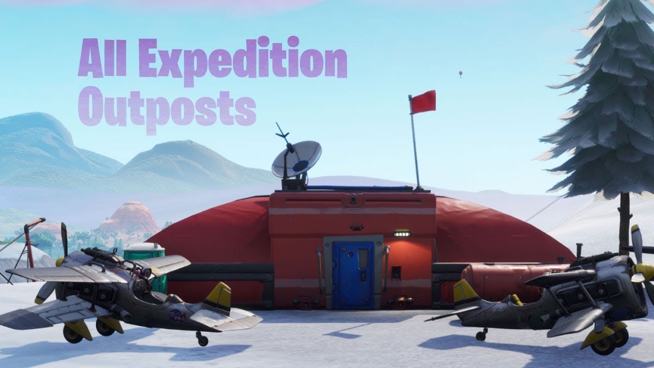 Visit All Expedition Outposts Location Guide - Fortnite Battle Royale ...