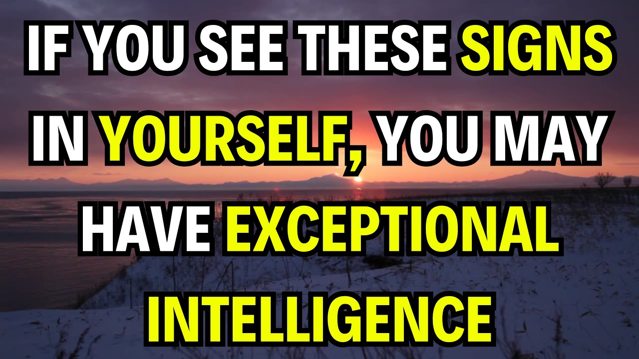 8 Signs of Exceptional Intelligence That Aren’t Obvious - YouTube