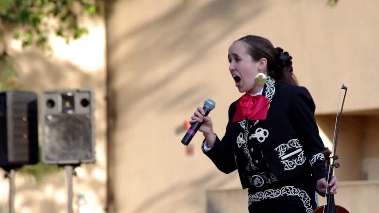 Rachel Powell at Mariachi Spring Show - YouTube
