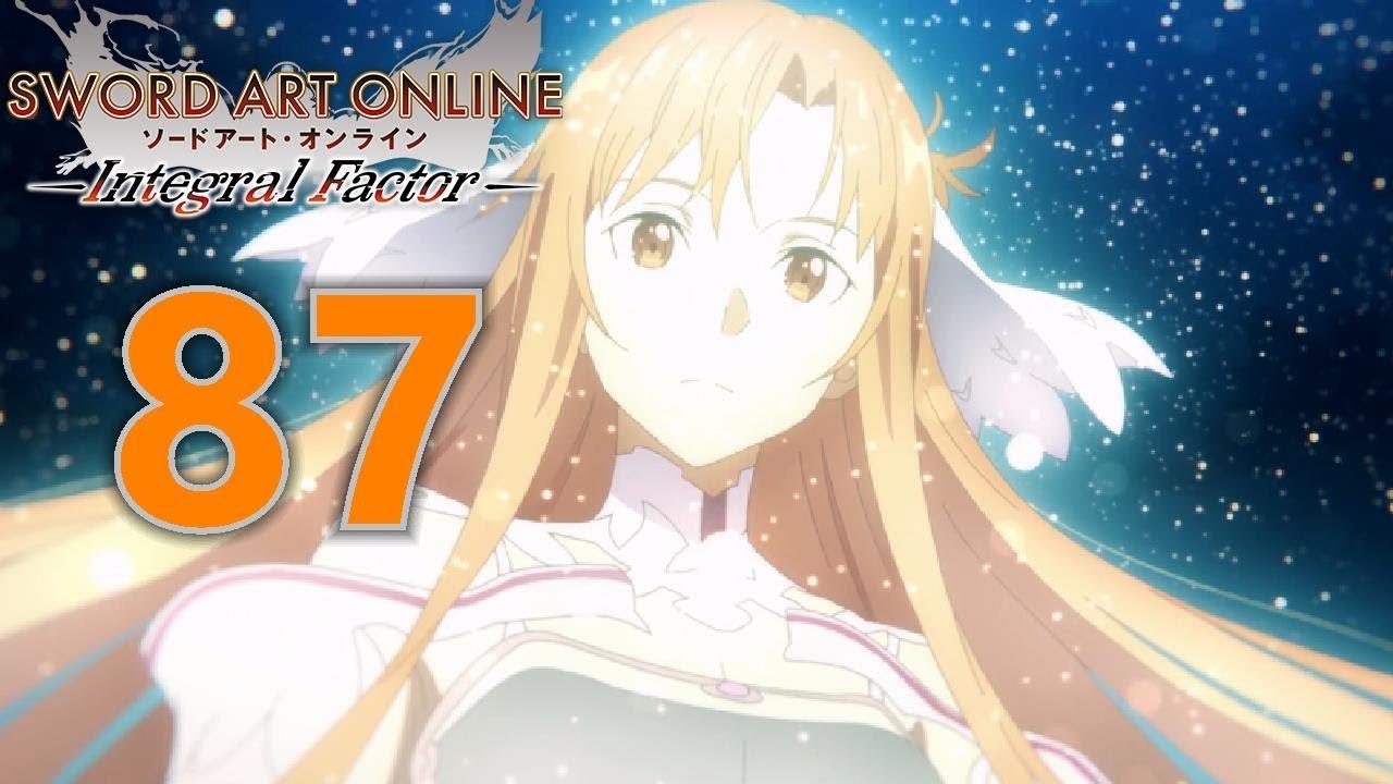 Sword Art Online Integral Factor Part 87 Asuna ist da 😍 Recap 33 - YouTube