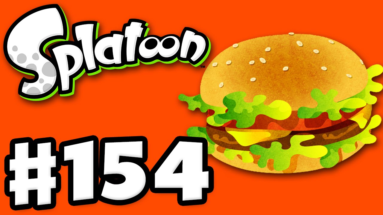 Splatoon - Gameplay Walkthrough Part 154 - Splatfest: Team Burger ...
