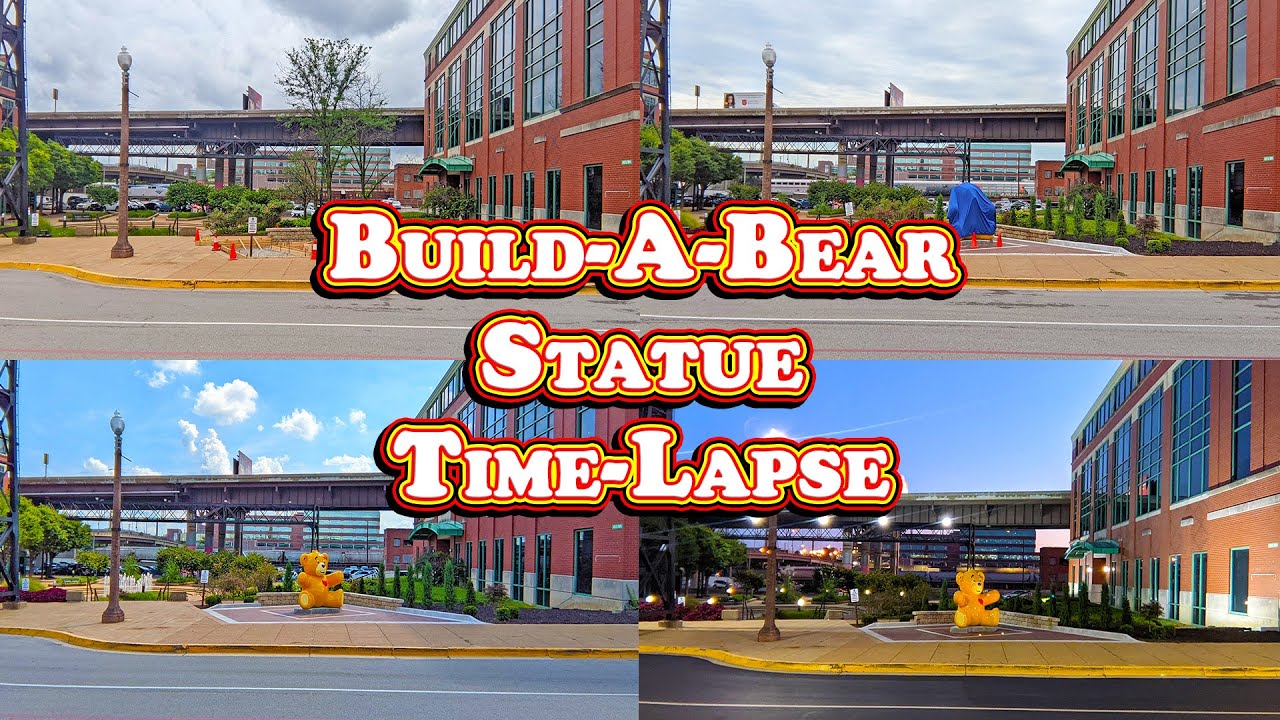 Build-A-Bear Statue Time-lapse - YouTube