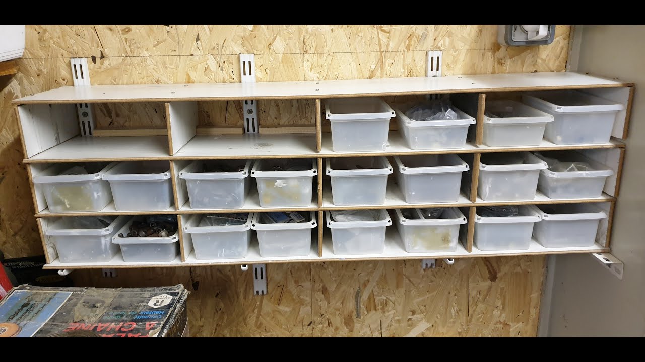 Étagère de rangement (visserie) - YouTube
