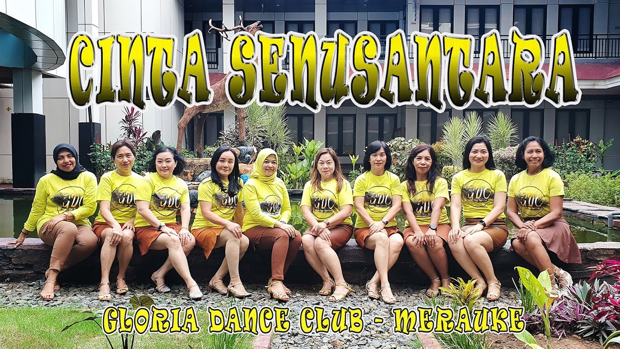 CINTA SENUSANTARA // LINE DANCE // Choreo CAECILIA MARIA FATRUAN // GDC ...