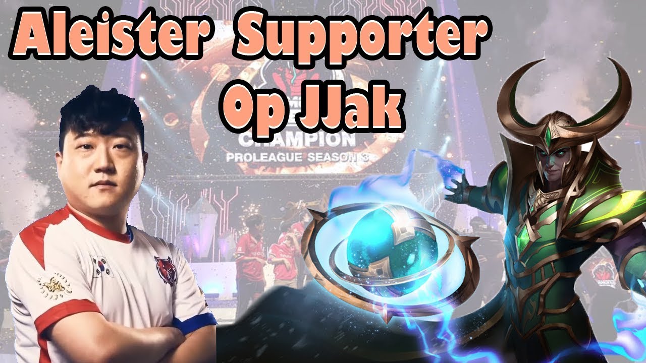 ANG~!!! Aleister ~~ Supporter~~ op JJAK!!! (傳說對決,펜타스톰,Rov , Arena of ...