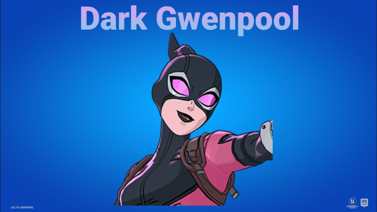 Dark Gwenpool Skin Combo | Fortnite - YouTube
