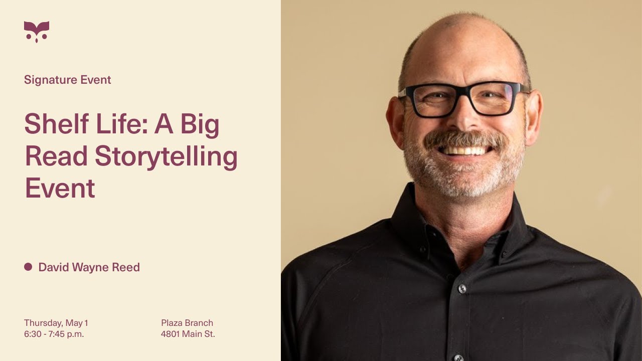 Shelf Life: A Big Read Storytelling Event - YouTube