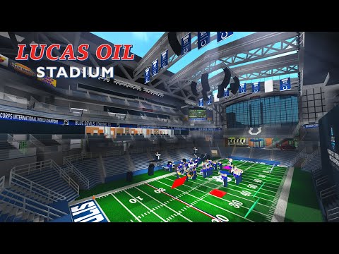 Roblox Bloxburg - $2.5M DCI Lucas Oil Stadium Tour