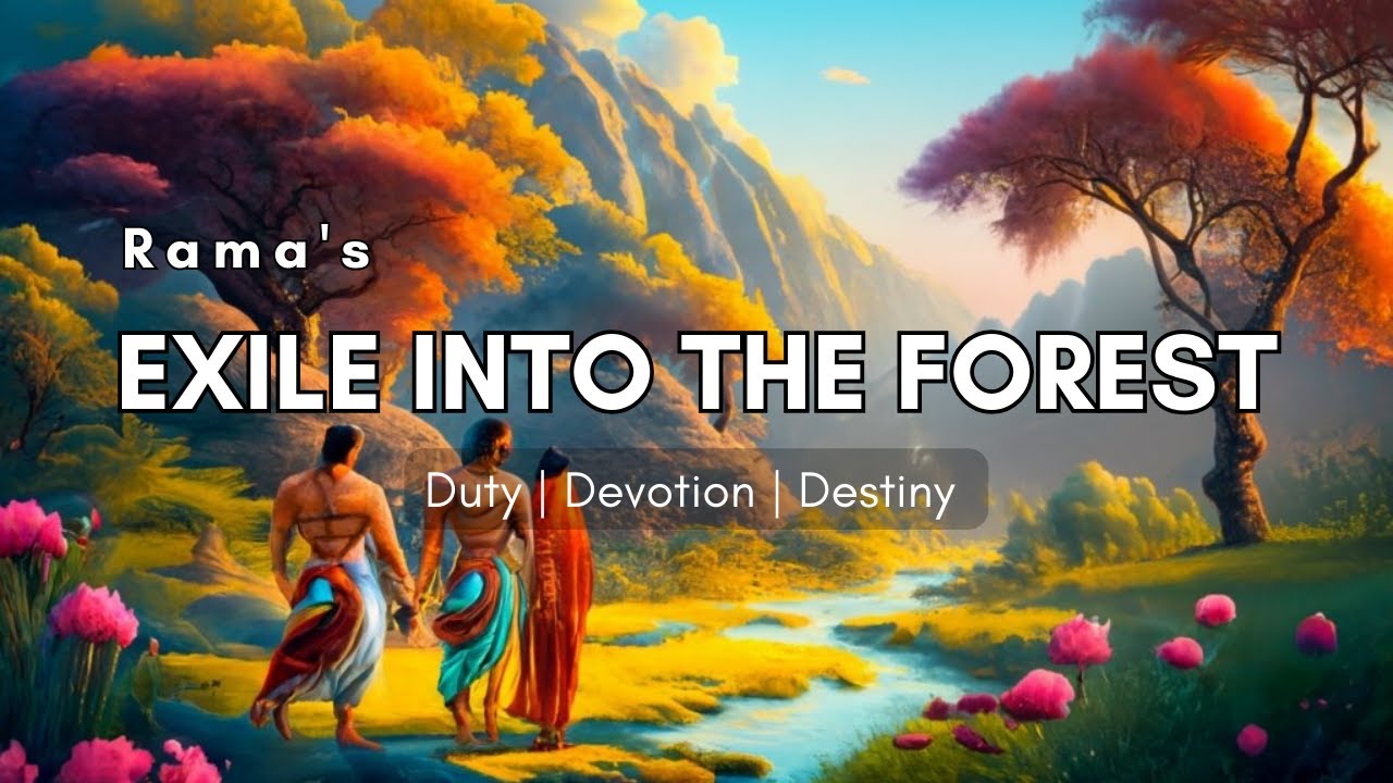 Wisdom Waves | Lord Rama | Lord Rama's Exile into the Forest - YouTube