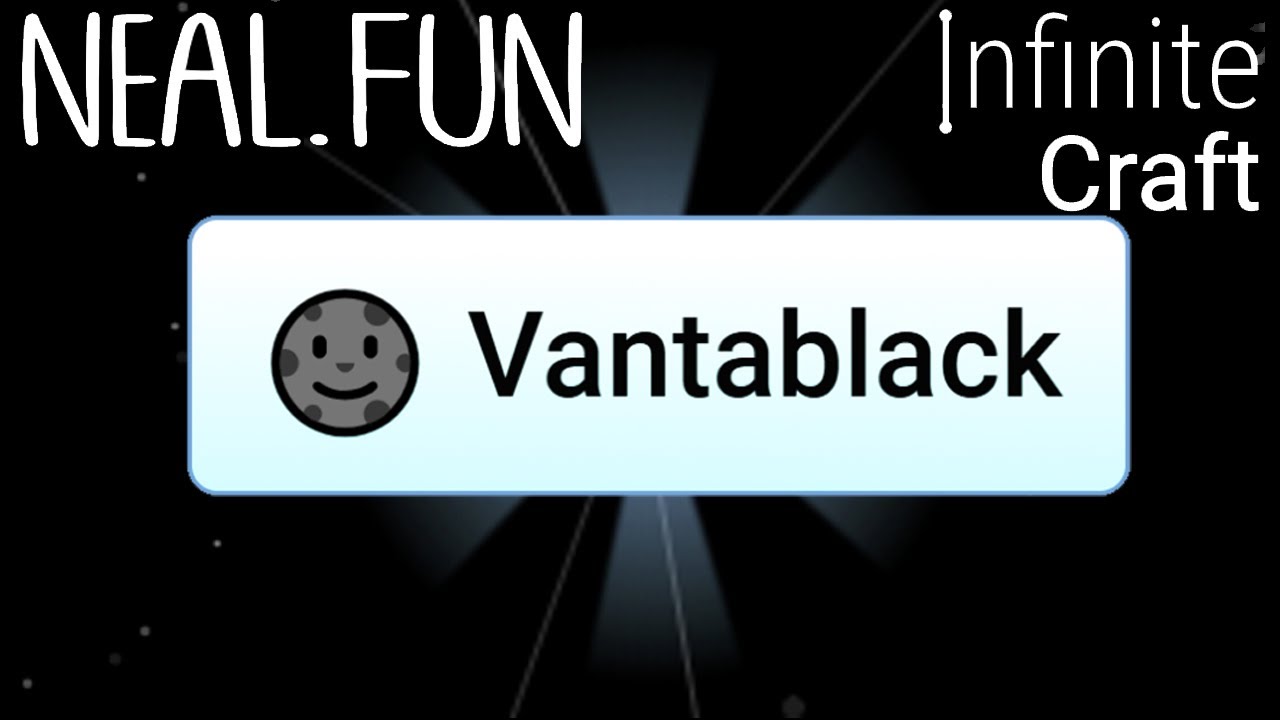How to Make Vantablack in Infinite Craft | Get Vantablack in Infinite ...