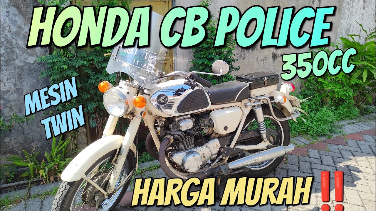 Harga Murah‼️Honda CB Police 350cc | 90% Original | Japan Domestik ...