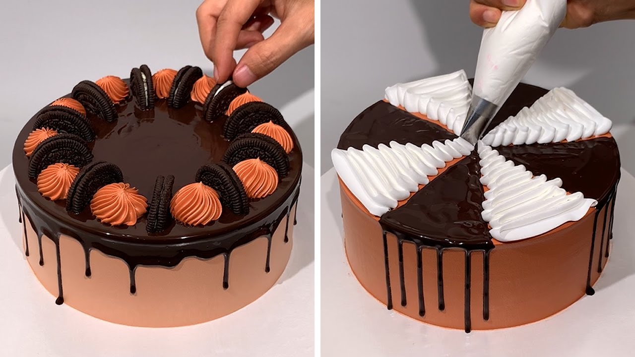 Delicious Chocolate Cake Decorating Recipes | Perfect Chocolate Cake Decorating Tutorials - YouTube