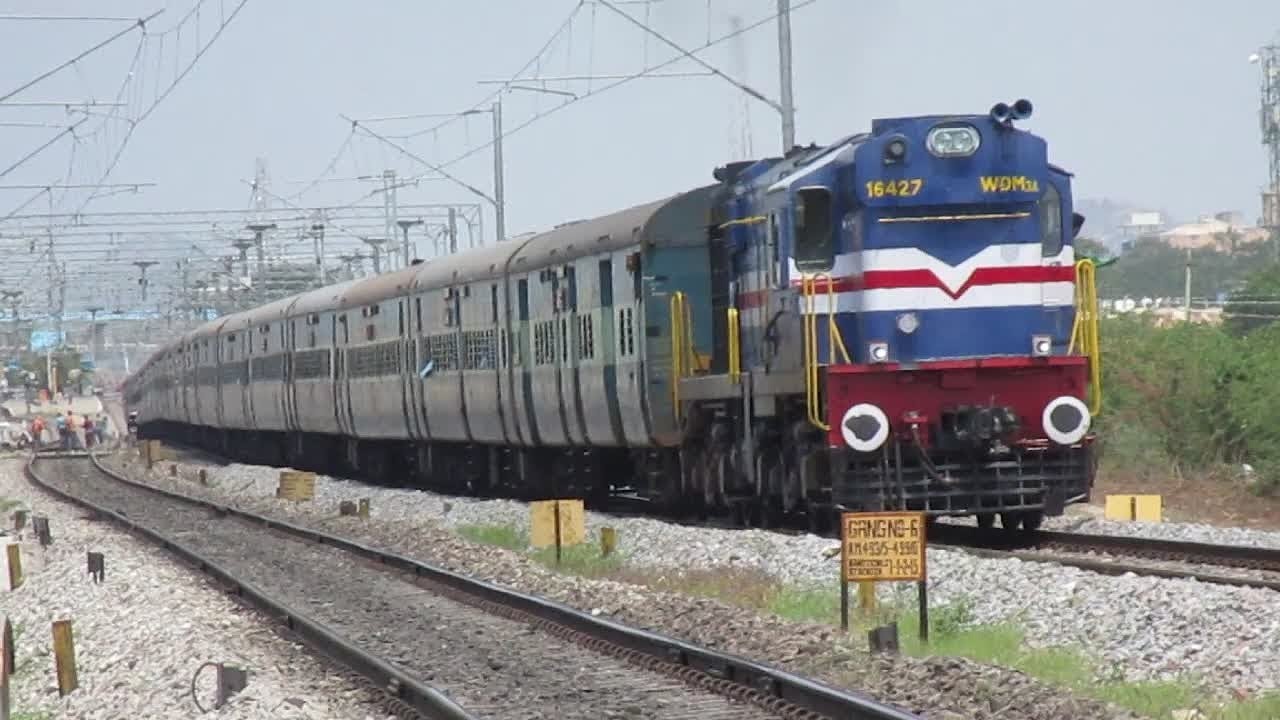Velankanni Special Trains and more|Diesel Actions |Indian Railways ...