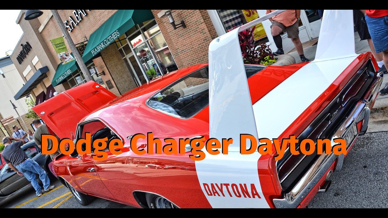 🏁 Dodge Charger Daytona: The Winged Warrior 🏎️ - YouTube