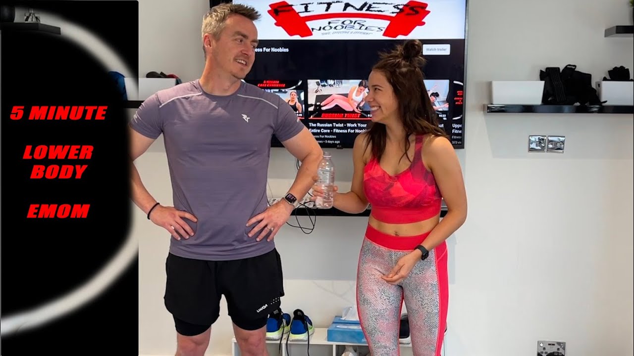 5 Minute LOWER BODY EMOM (Every Minute On The Minute) - Fitness For ...