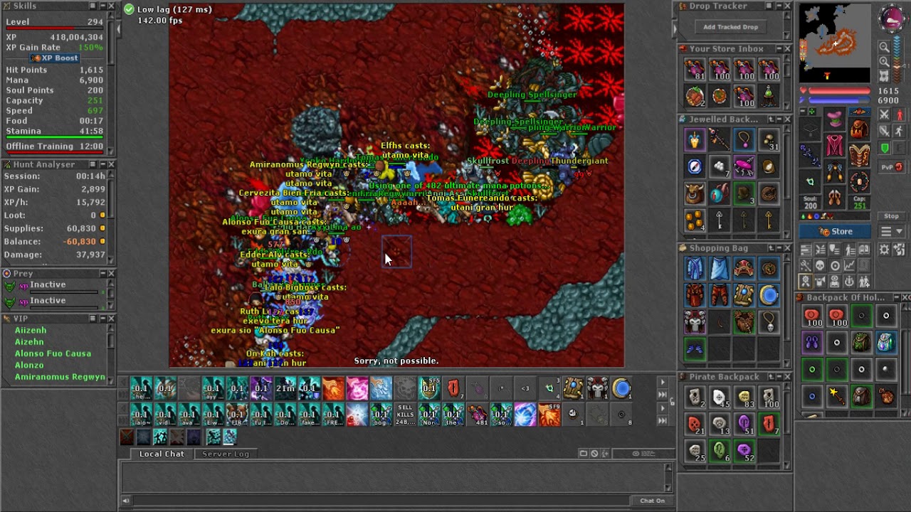 Tibia Funera - Deeplings Fight - YouTube