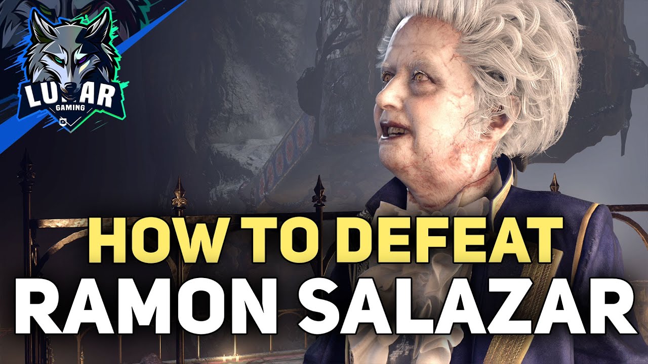 How To Defeat Ramon Salazar (Throw Grenade In Mouth) Resident Evil 4 ...